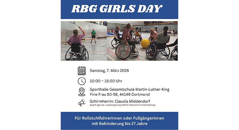 RBG Girls Day 2026 – Dortmund (NW) | drs.org